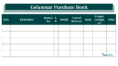 Purchase Book | Types | Examples | Subsidiary Books – Tutor's Tips