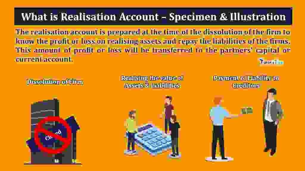 What is Realisation account - Specimen and Illustration - Tutor's Tips